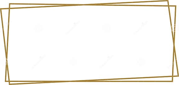 Rectangle Lined Frame stock vector. Illustration of rectangle - 292307699