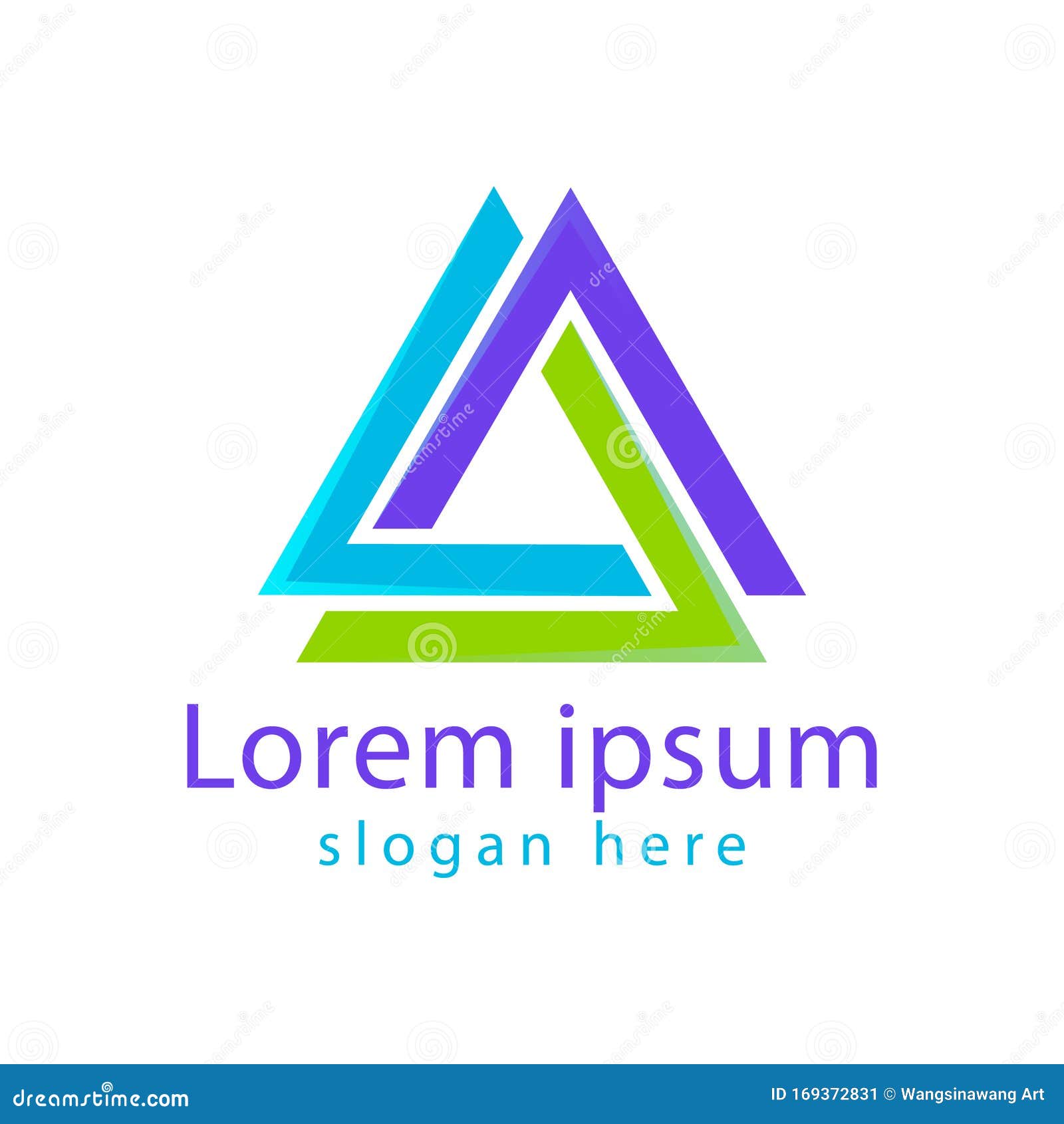 Rectangle Logo Ideas. Inspiration Logo Design. Template Vector ...