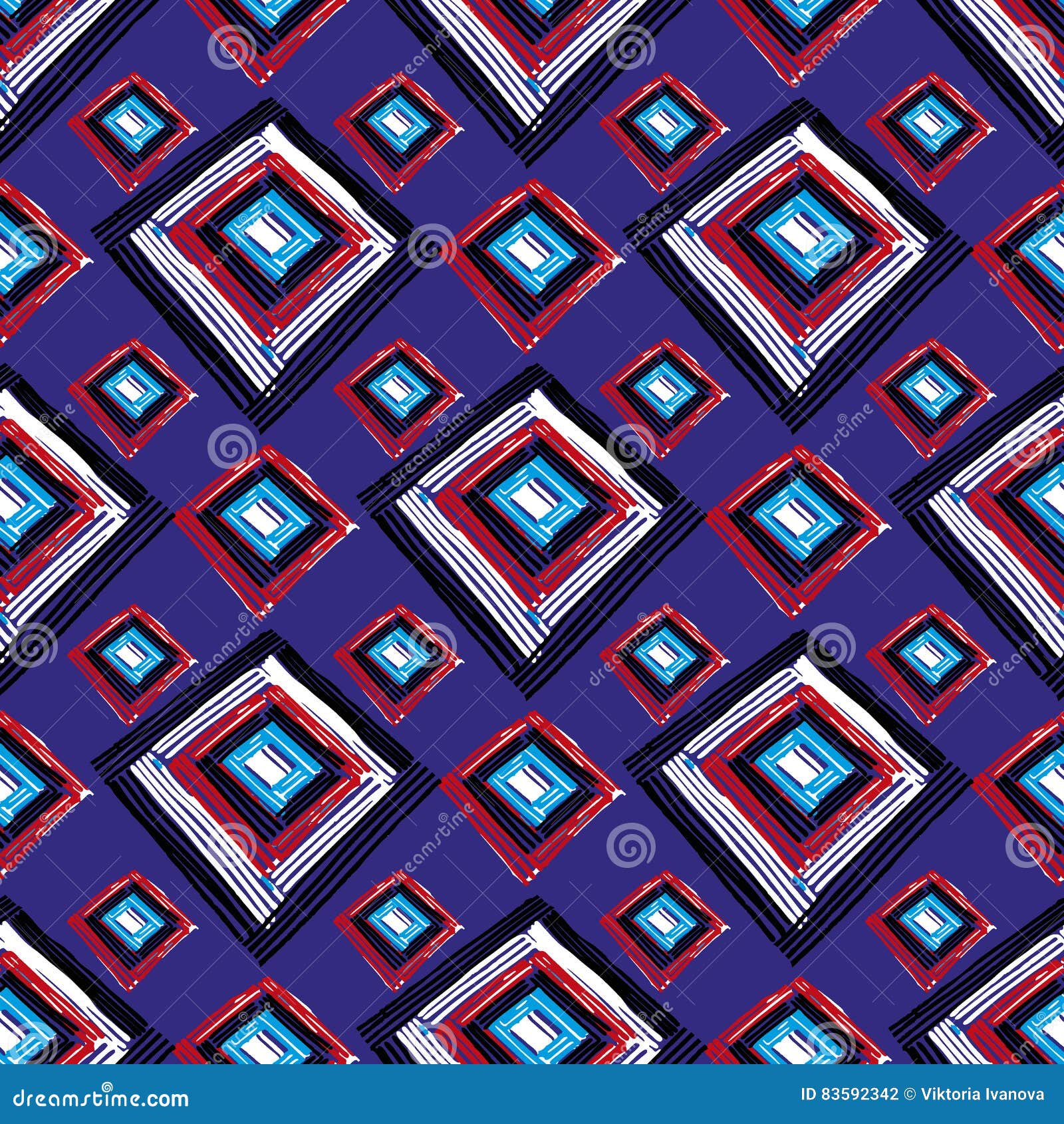 Rectangle mandala pattern stock vector. Illustration of seamless - 83592342