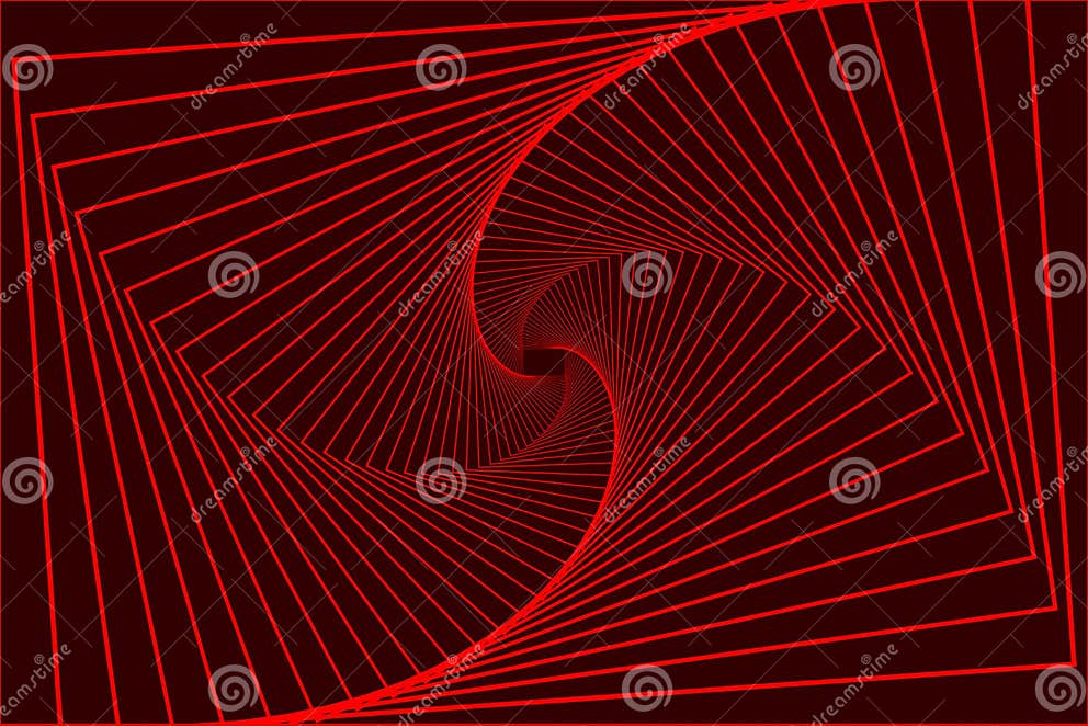 Rectangle Optical Illusion Pattern Stock Vector - Illustration of ...