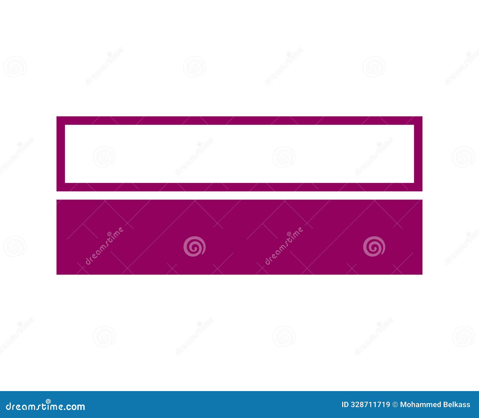Rectangle Outline and Shape Pink Symbol Element Vector Stock Vector ...