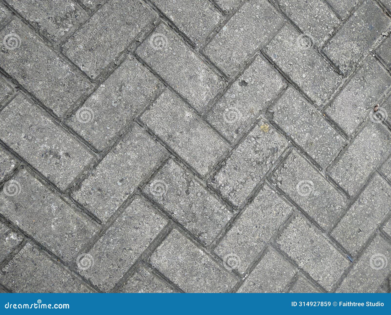Rectangle Paving Cobble Stone on Sidewalk Stock Image - Image of rough ...