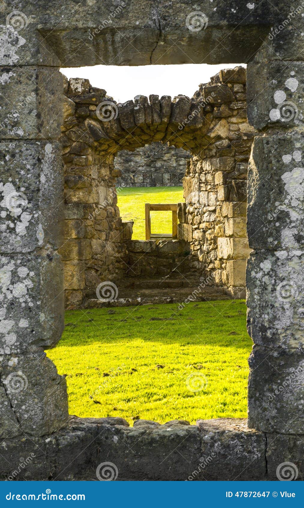 Rectangle Ruins stock image. Image of architecture, countryside - 47872647
