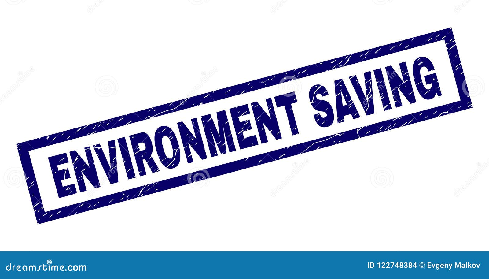 Rectangle Scratched ENVIRONMENT SAVING Stamp Stock Vector ...