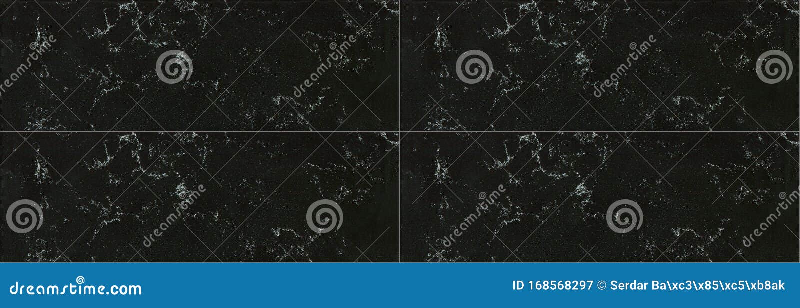 Rectangle Seamless Black Quartz Ceramic Mosaic Tile Texture Background ...