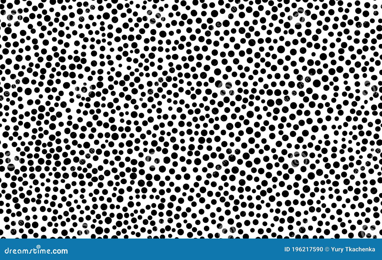 Rectangle Seamless Pattern with Black Dots on White Background Stock ...