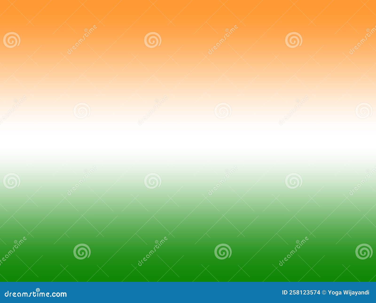 Rectangle Shape of Gradient Abstract 3 Colors, Orange, White and Green ...