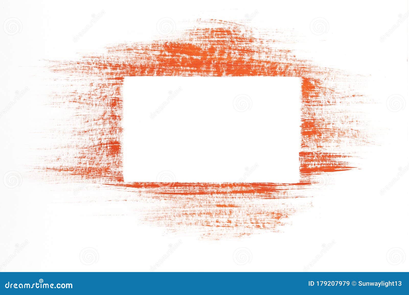 Rectangle Shape for Text Isolated on White Background Stock Image ...