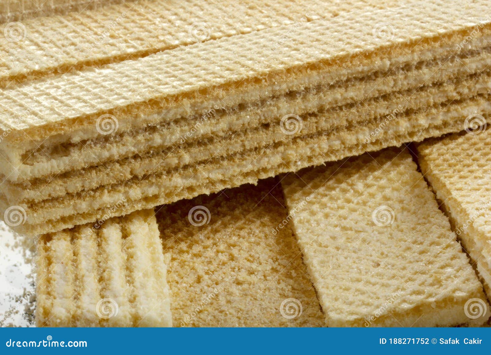 Wafer Biscuit With Orange Cream Royalty-Free Stock Photography ...