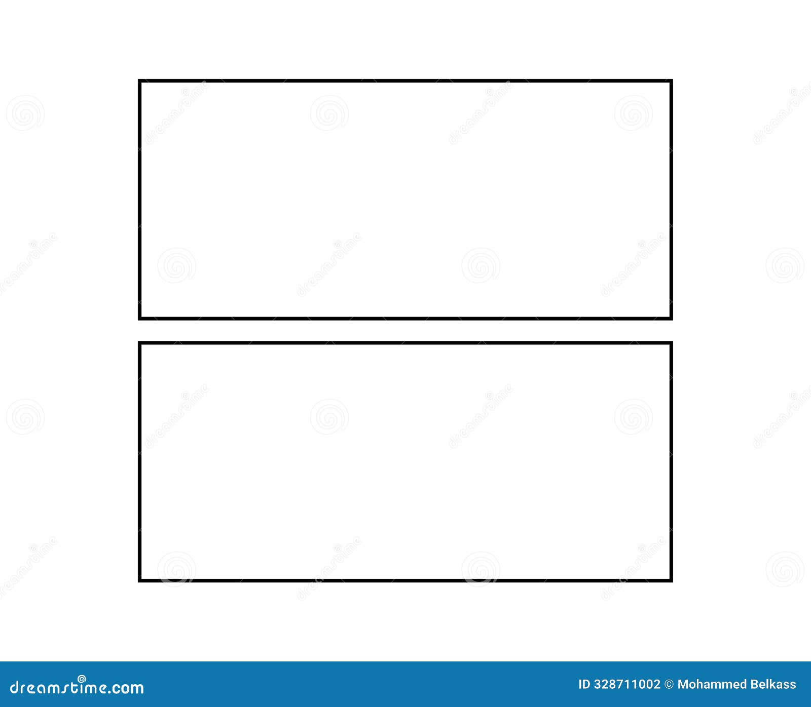 Rectangle Shapes Outline Black Stroke Symbol Element Vector Stock ...