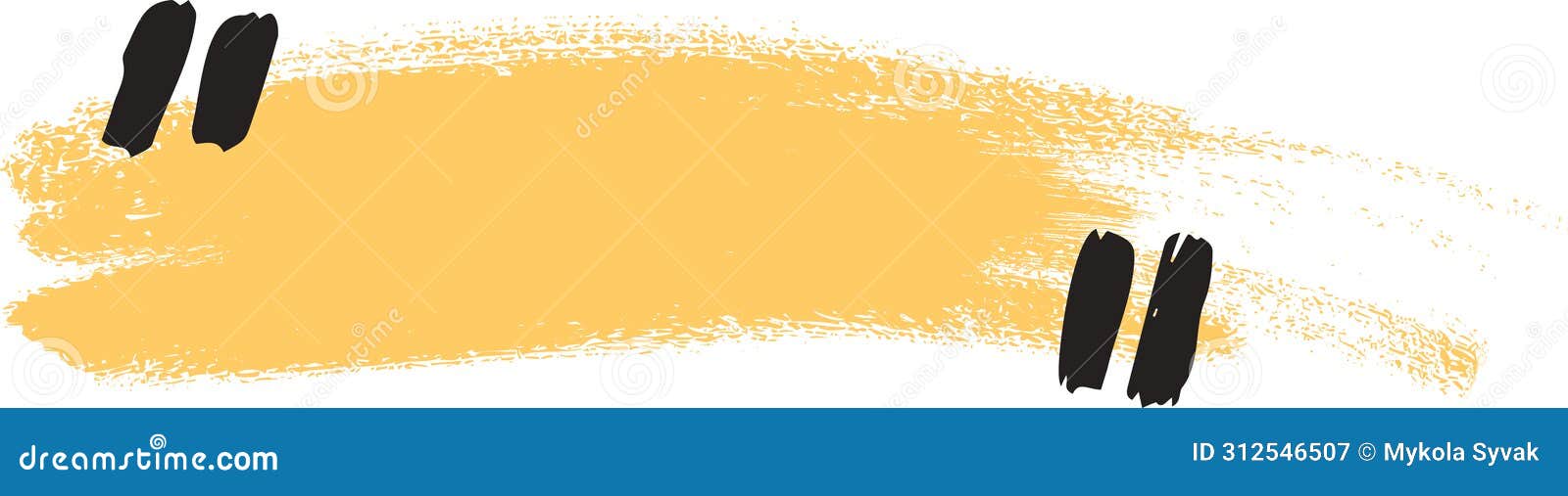 Rectangle Text Box Grunge Brush Stock Vector - Illustration of paint ...