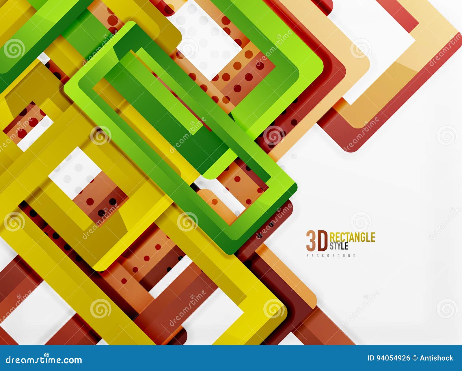 Rectangle Tube Elements, Vector Background Stock Vector - Illustration ...