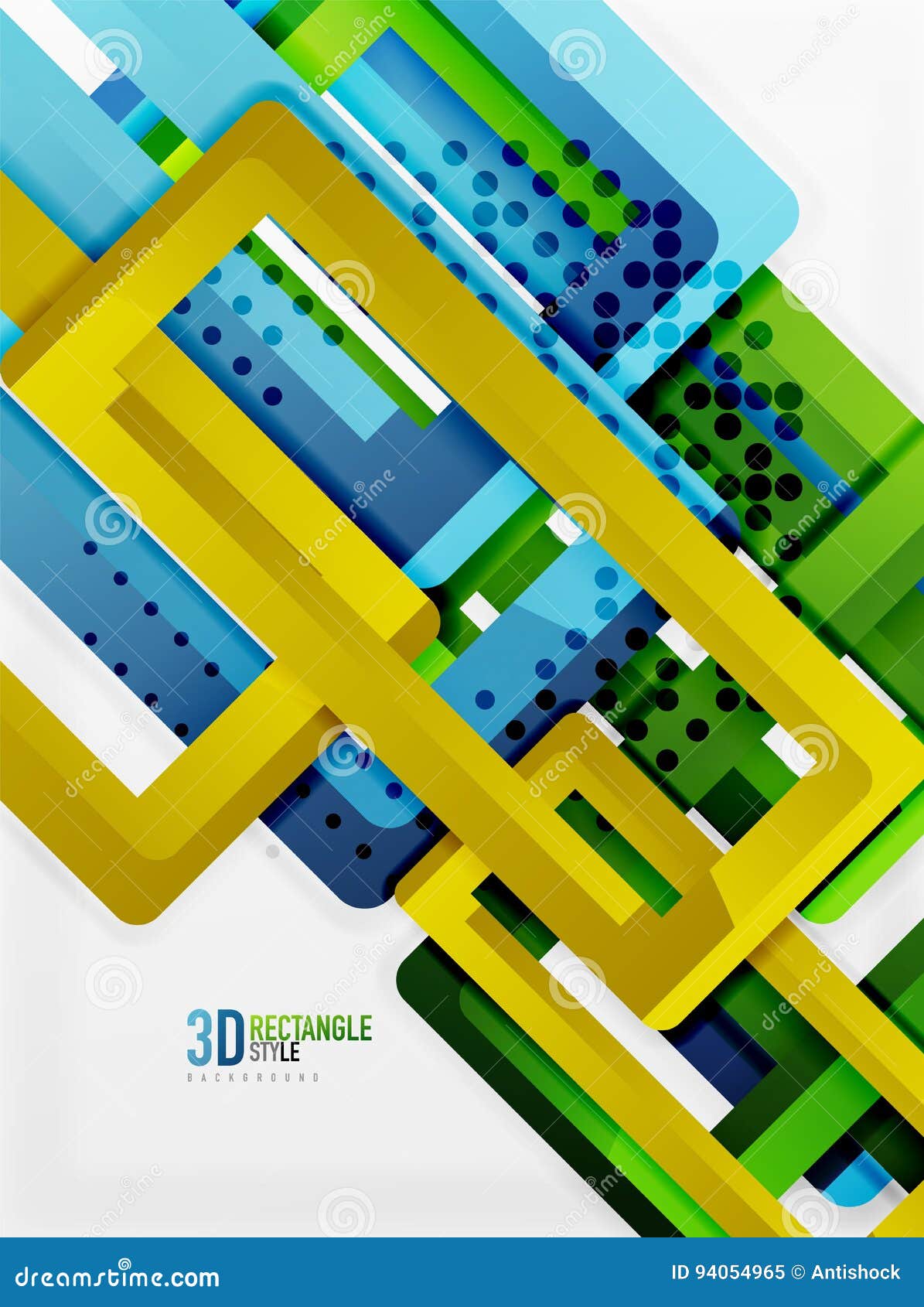 Rectangle Tube Elements, Vector Background Stock Vector - Illustration ...