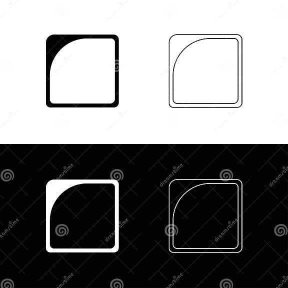 Rectangle Vector Logo Template Design Stock Vector - Illustration of ...
