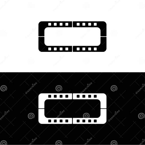 Rectangle Vector Logo Template Design Stock Vector - Illustration of ...