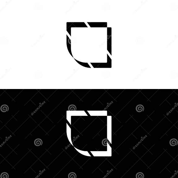 Rectangle Vector Logo Template Stock Vector - Illustration of human ...