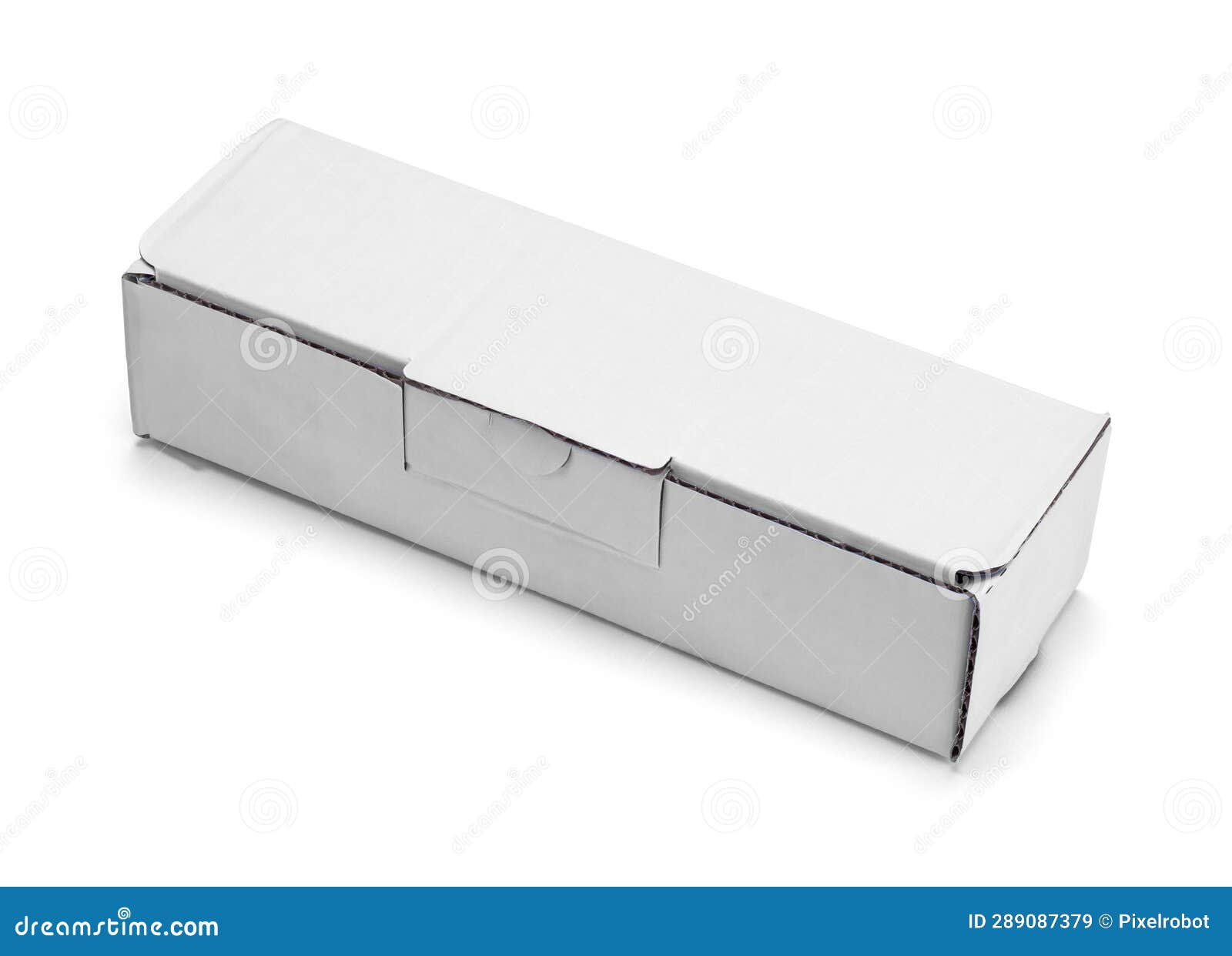 Rectangle White Box stock image. Image of small, blank - 289087379