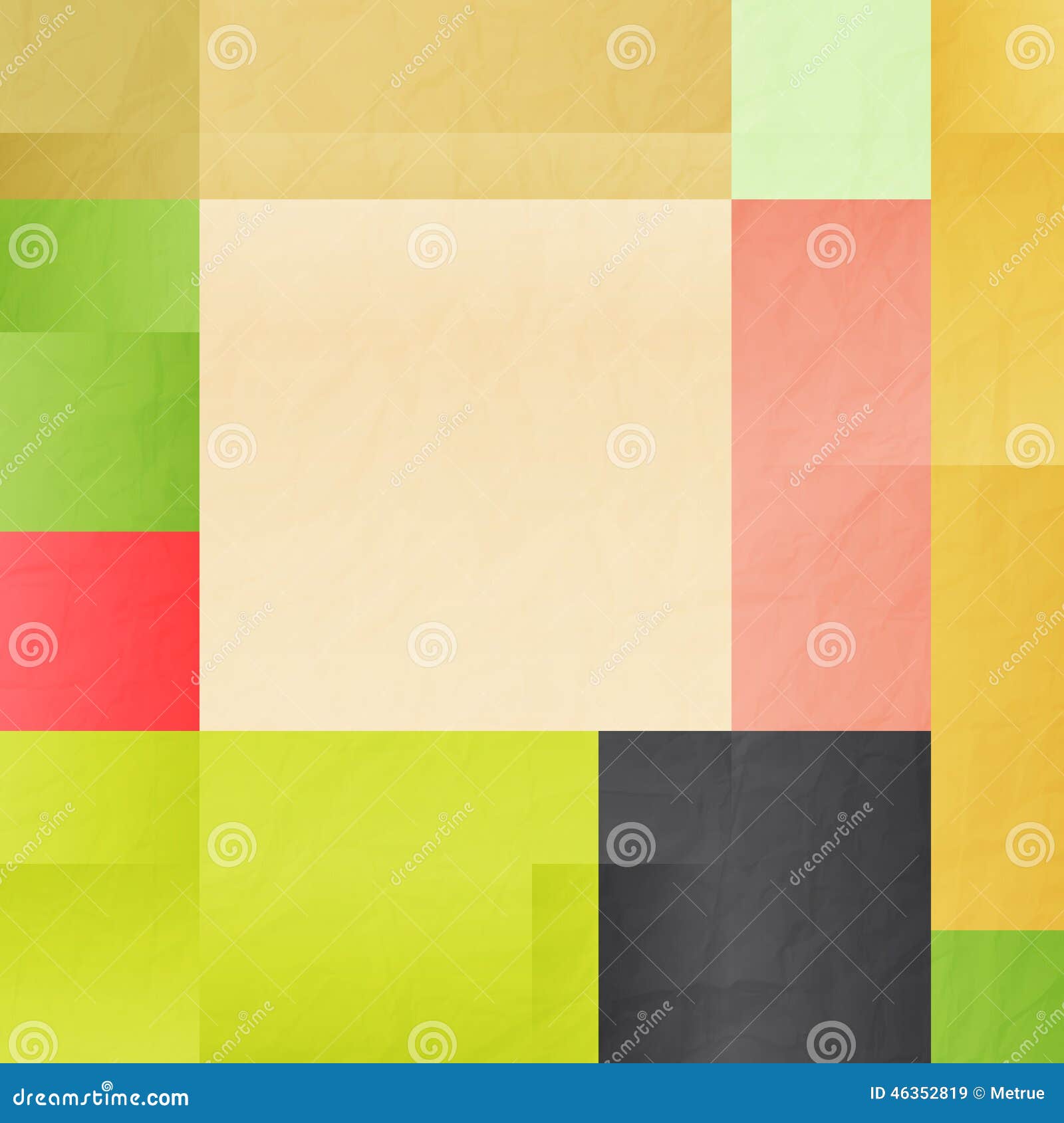 Rectangles stock vector. Illustration of geometric, pattern - 46352819