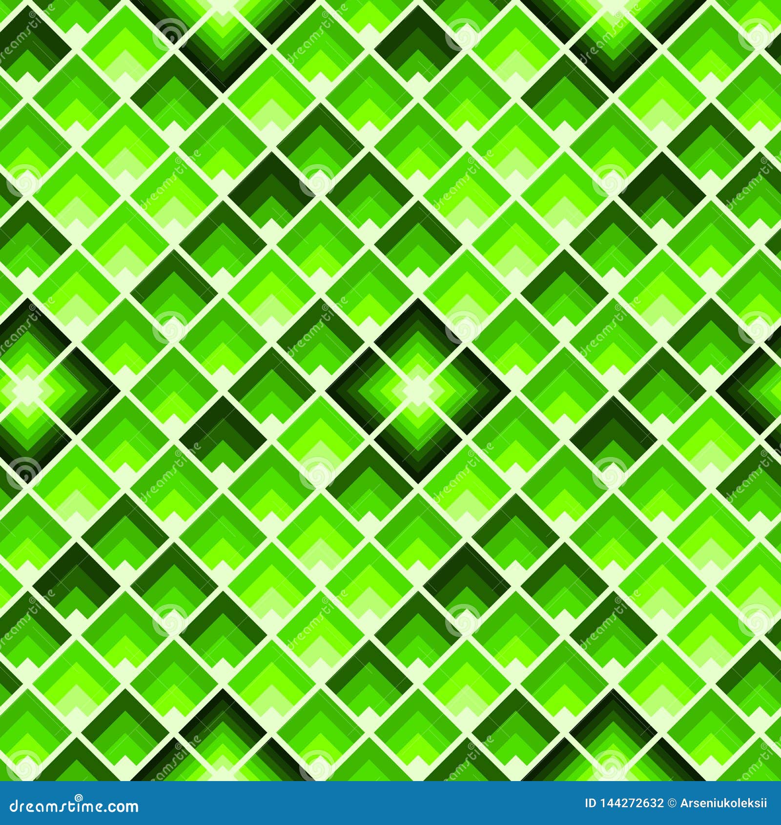 Rectangles or Lozenges Seamless Pattern Stock Vector - Illustration of ...