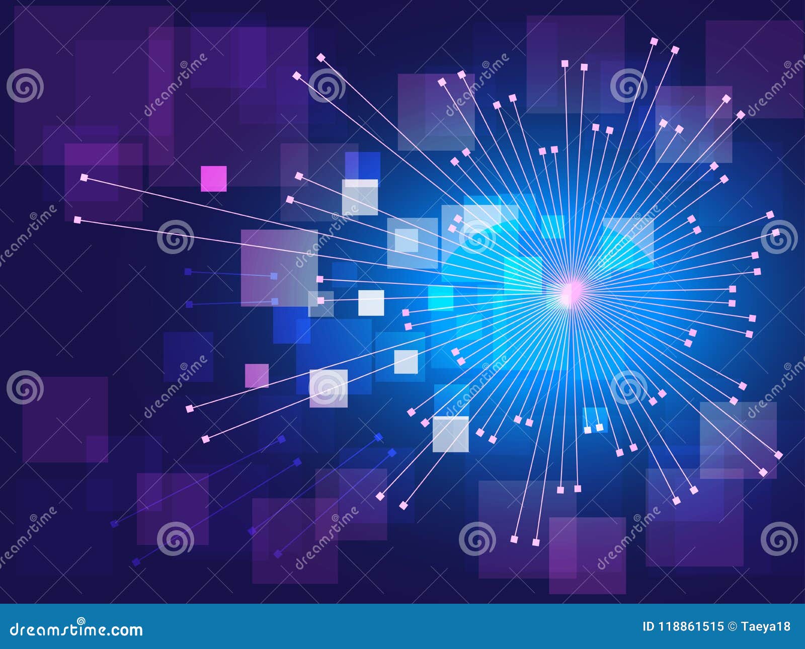 Dot abstract stock vector. Illustration of abstract - 118861515