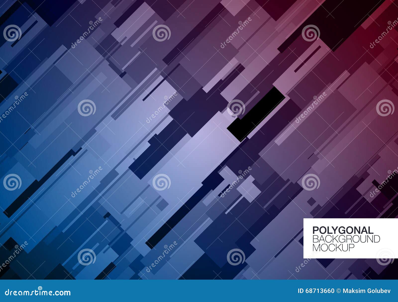 Rectangular Banner Background Stock Vector - Illustration of pattern ...