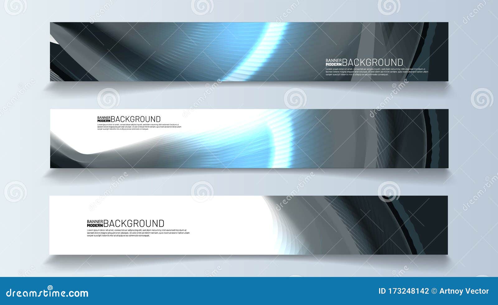 Rectangular Banner Background Vector. Geometric Shape Design Stock ...