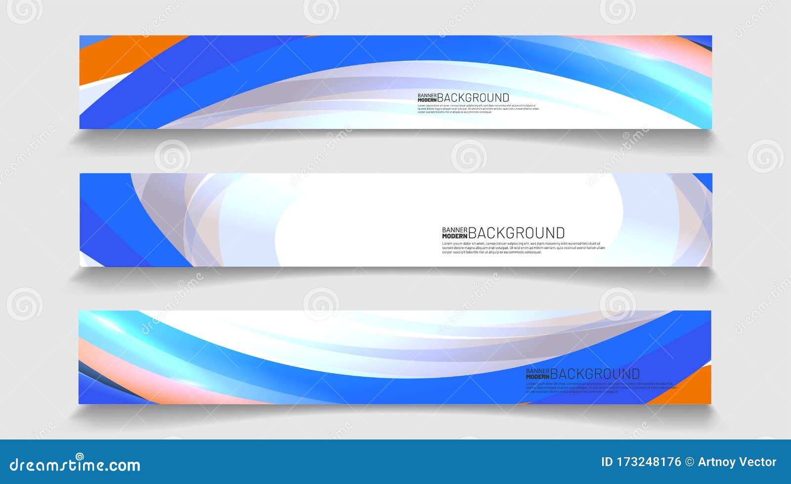 Rectangular Banner Background Vector. Geometric Shape Design Stock ...