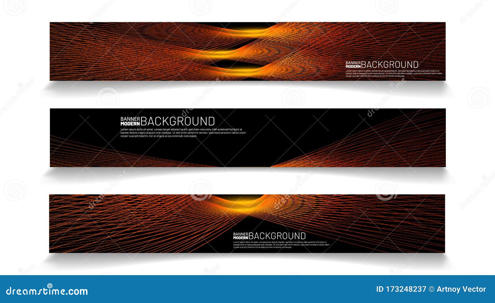 Rectangular Banner Background Vector. Geometric Shape Design Stock ...