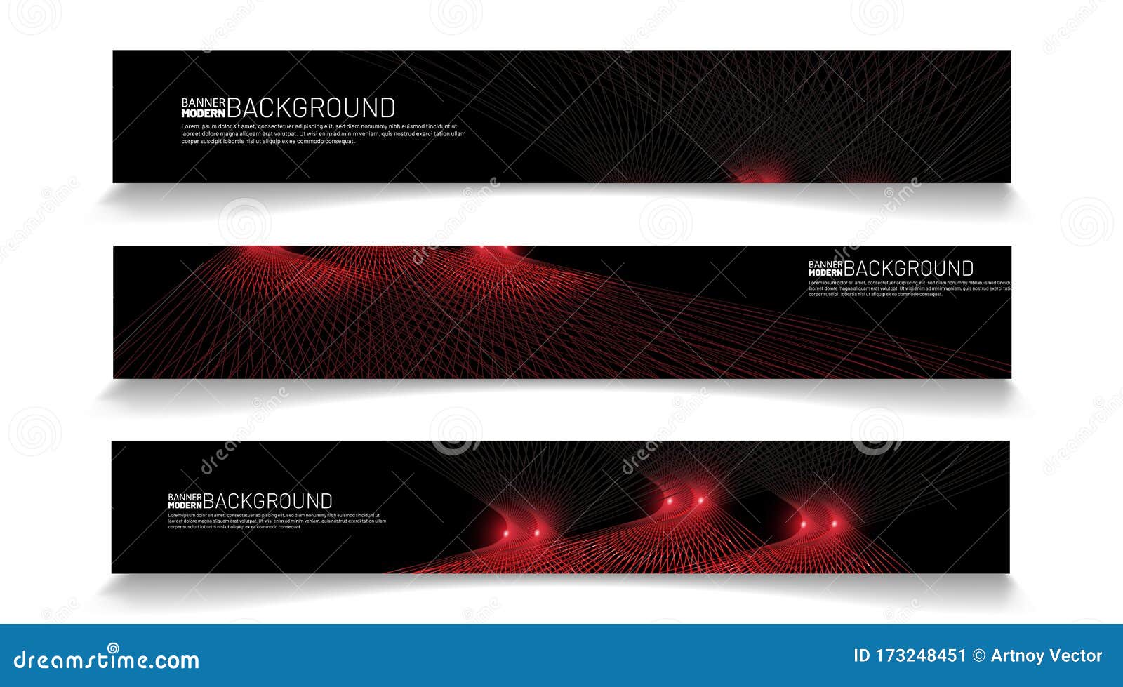 Rectangular Banner Background Vector. Geometric Shape Design Stock ...