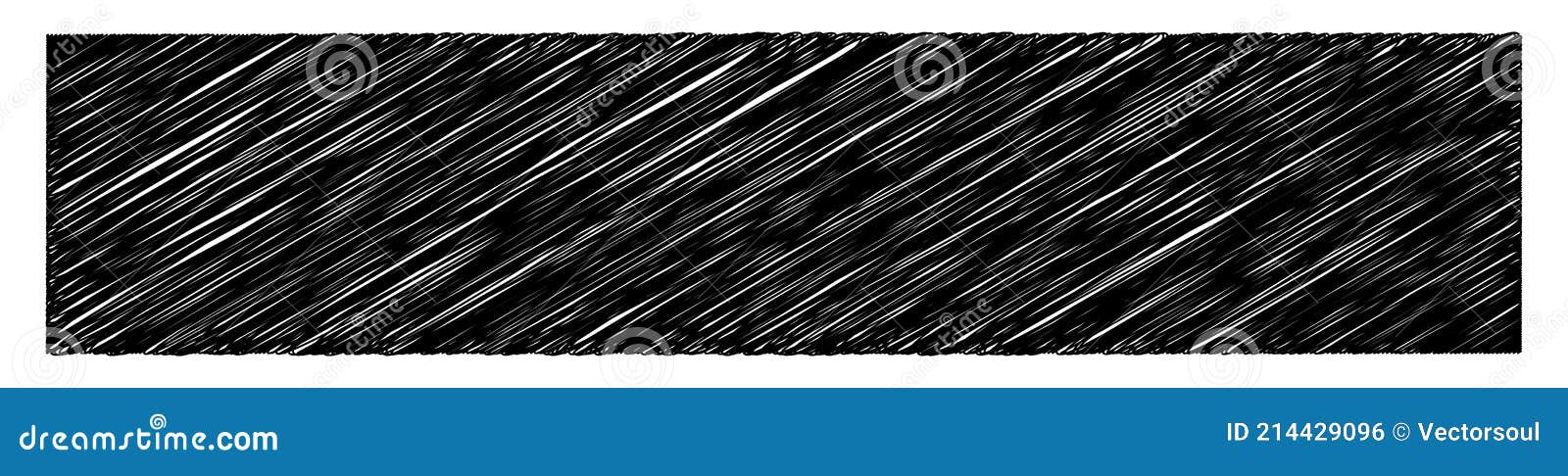 Rectangular Banner, Plaque, Banner Shapes with Scribble Effect Stock ...