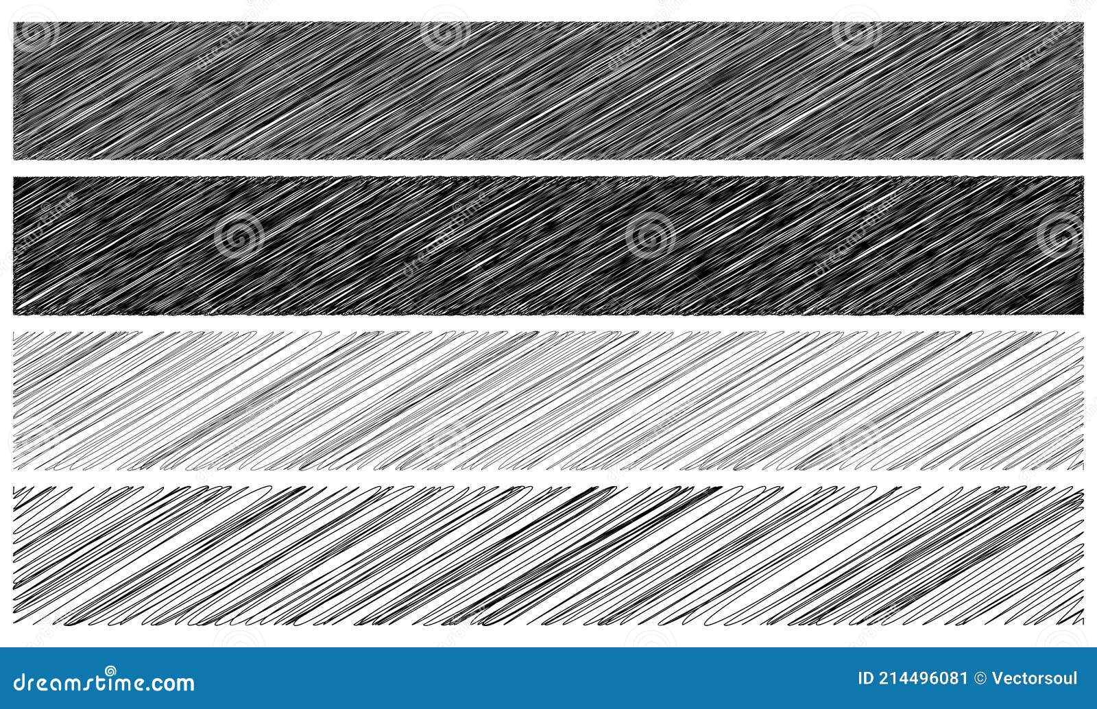 Rectangular Banner, Plaque, Banner Shapes with Scribble Effect Stock ...