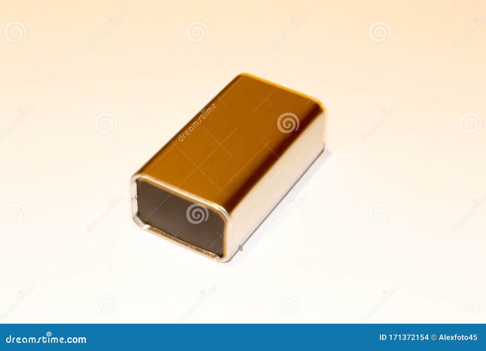 Rectangular Battery. Template for Design and Layout Stock Photo - Image ...