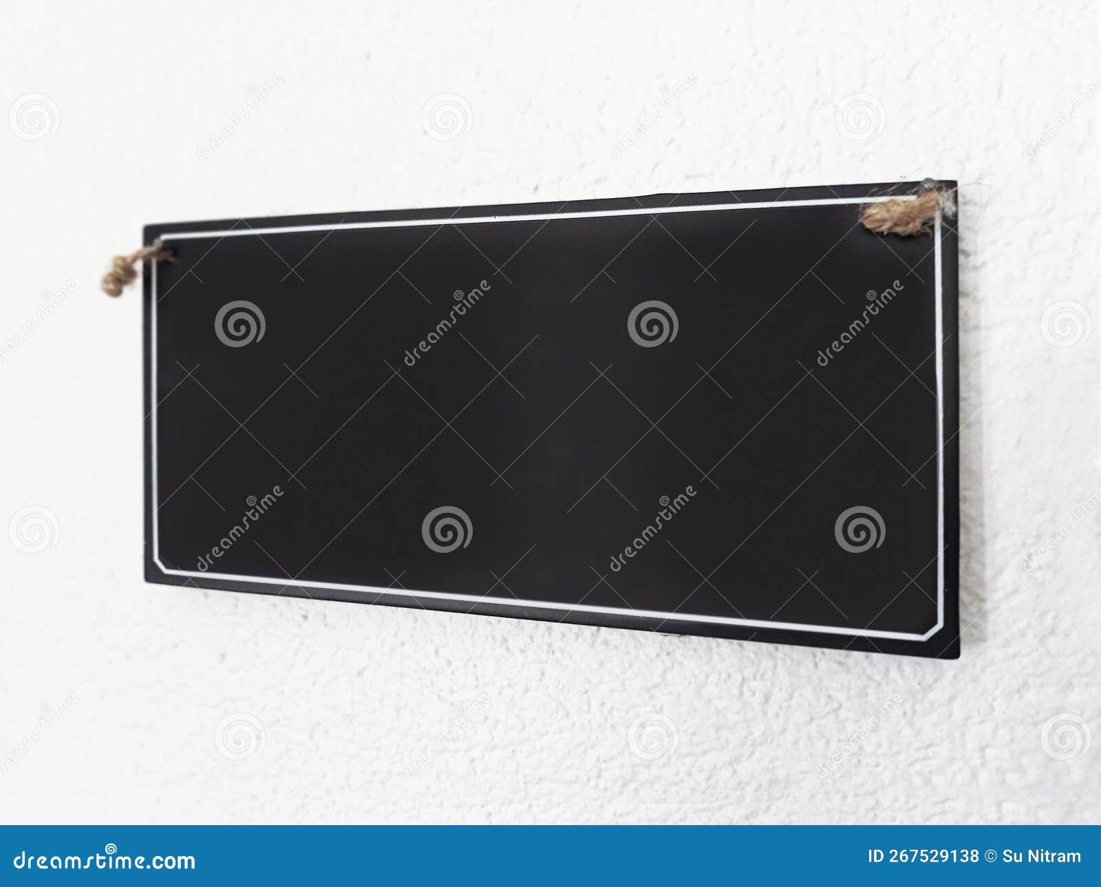 Rectangular Black Board To Write on. Black Board for Painting Hanging ...