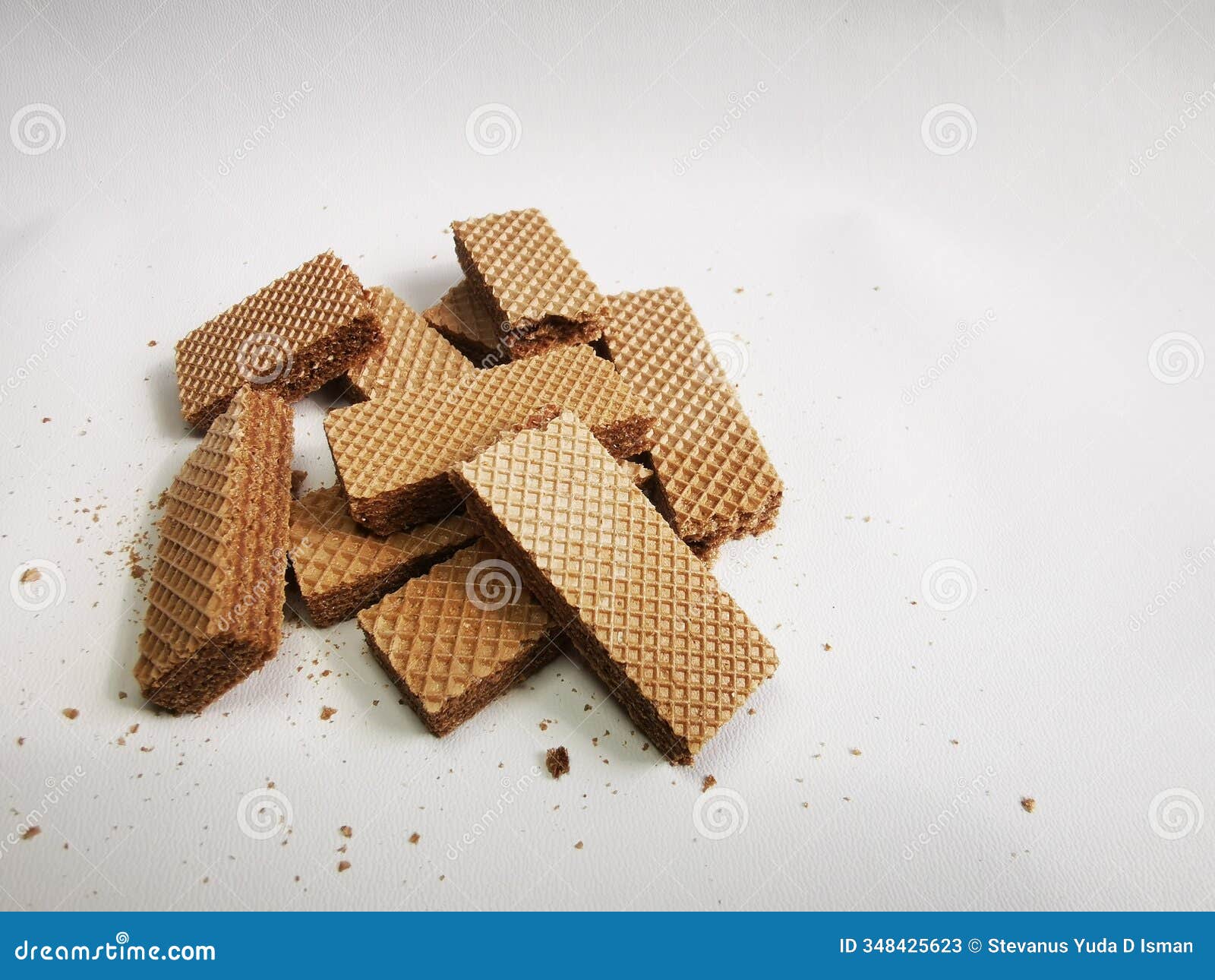 Rectangular Black Chocolate Wafer Snack Stock Image - Image of snack ...