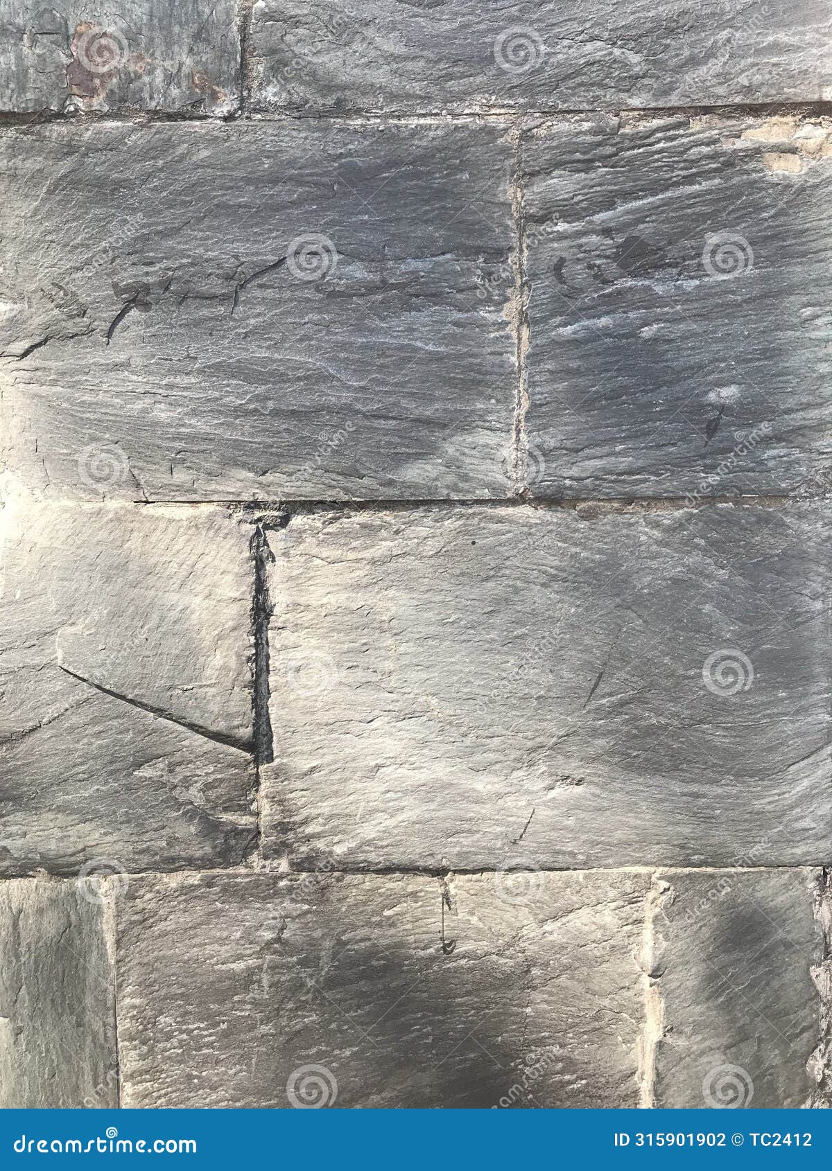 Rectangular Blocks of a Stone Facing Stock Photo - Image of material ...