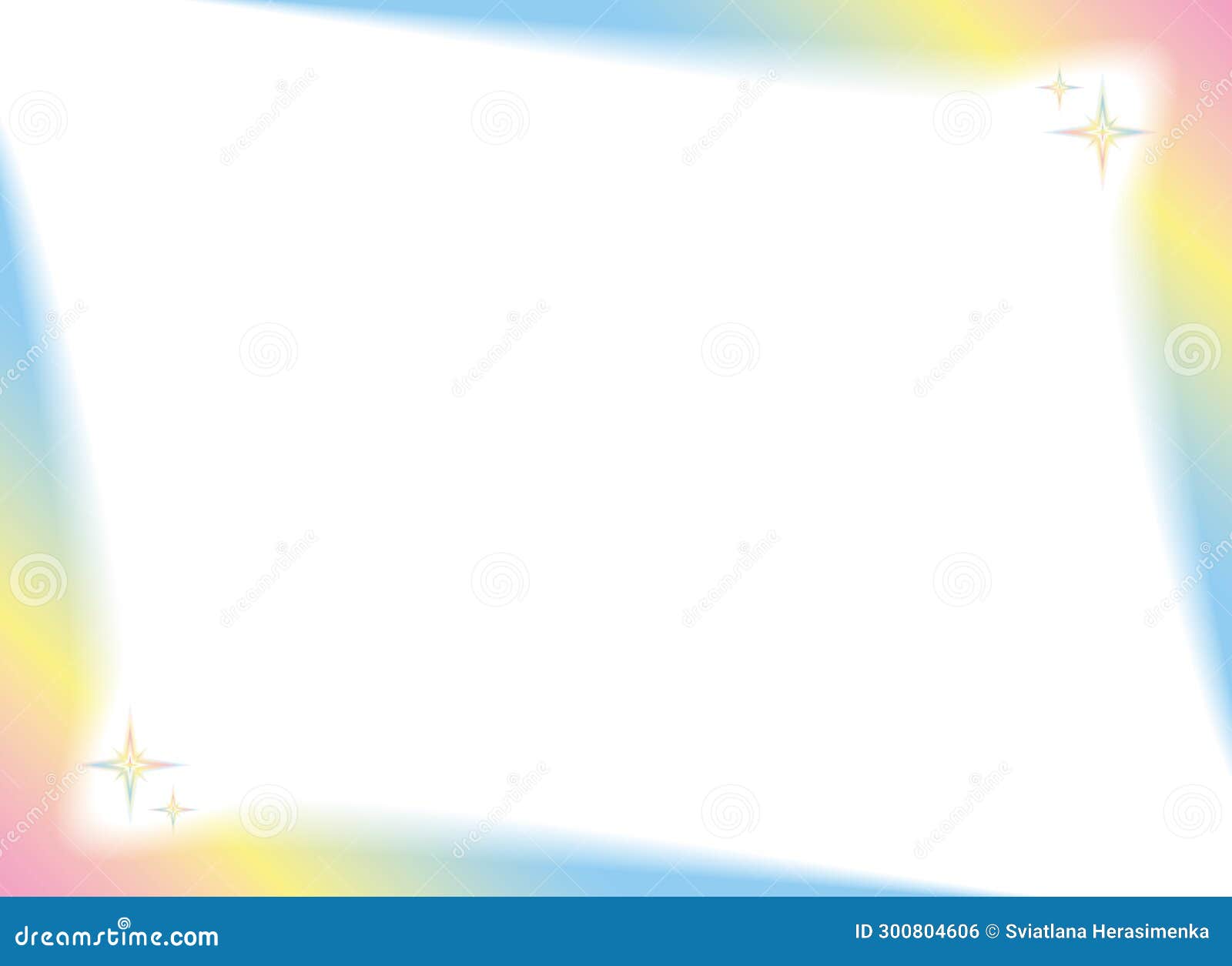 Rectangular Blurred Gradient Border. Vector Illustration Stock ...