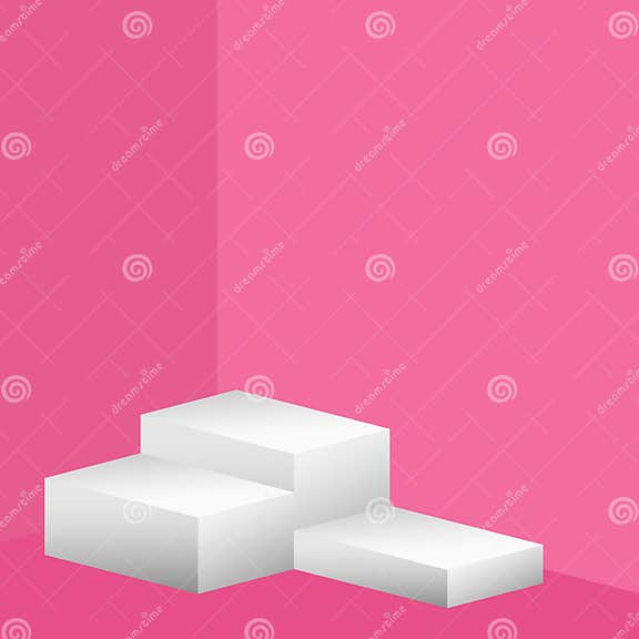 Rectangular Boxes for Demonstration Stock Vector - Illustration of ...