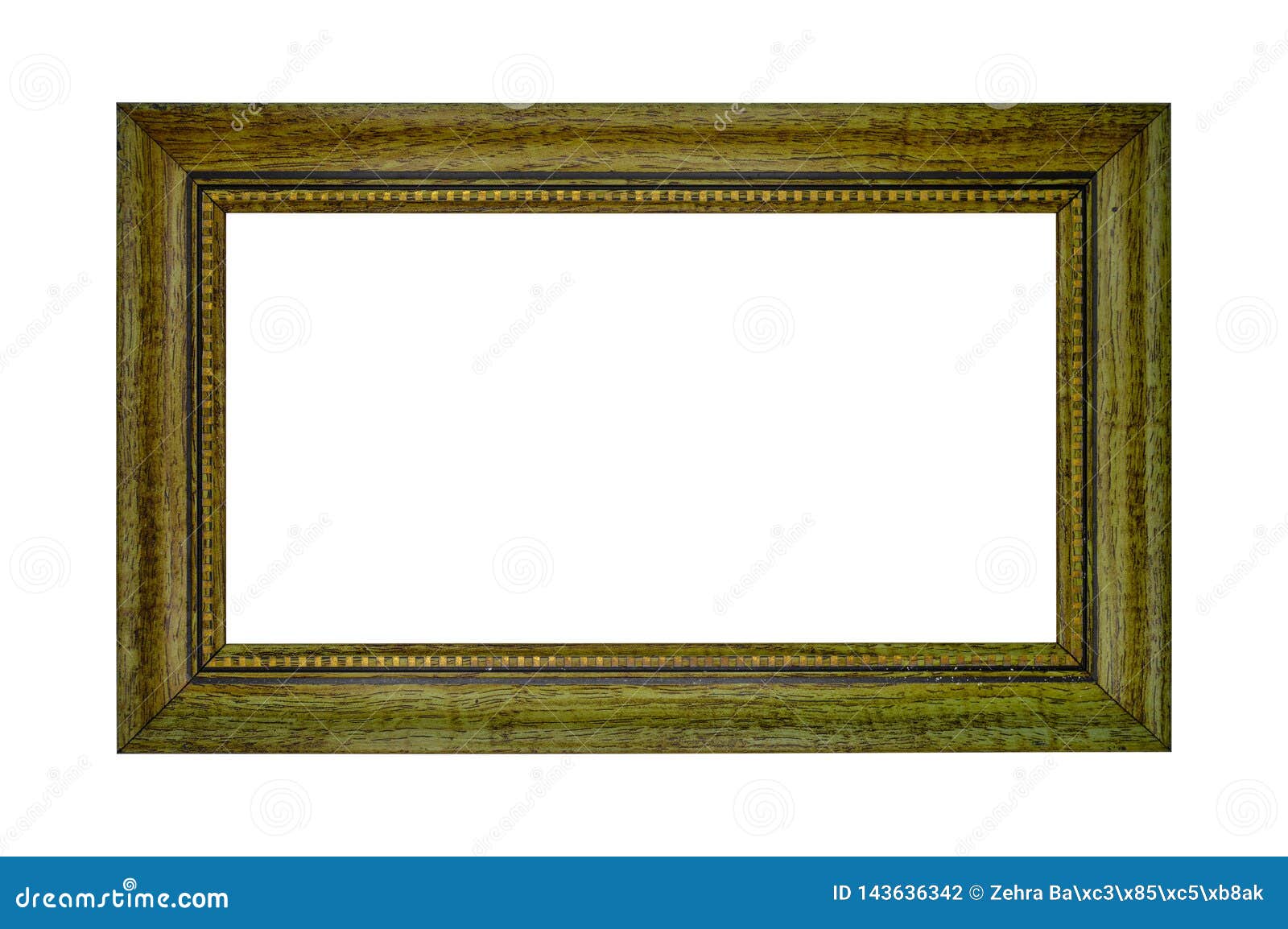 Rectangular and Brown Hollow Wood Frame Stock Photo - Image of hollow ...