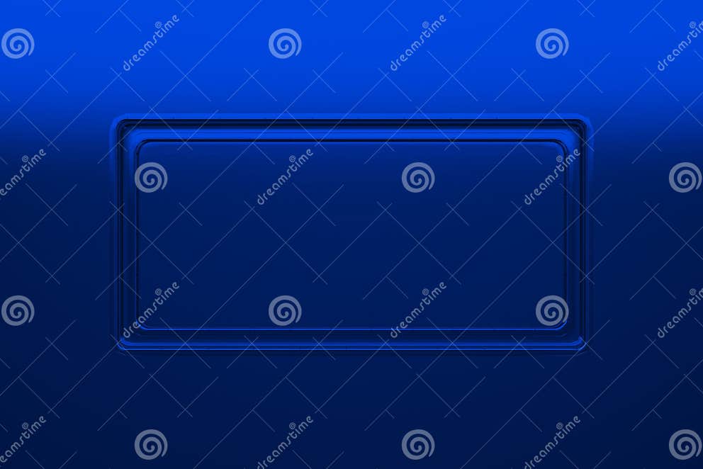 Rectangular Brushed Metal Plate with Corner from Tubes Stock ...