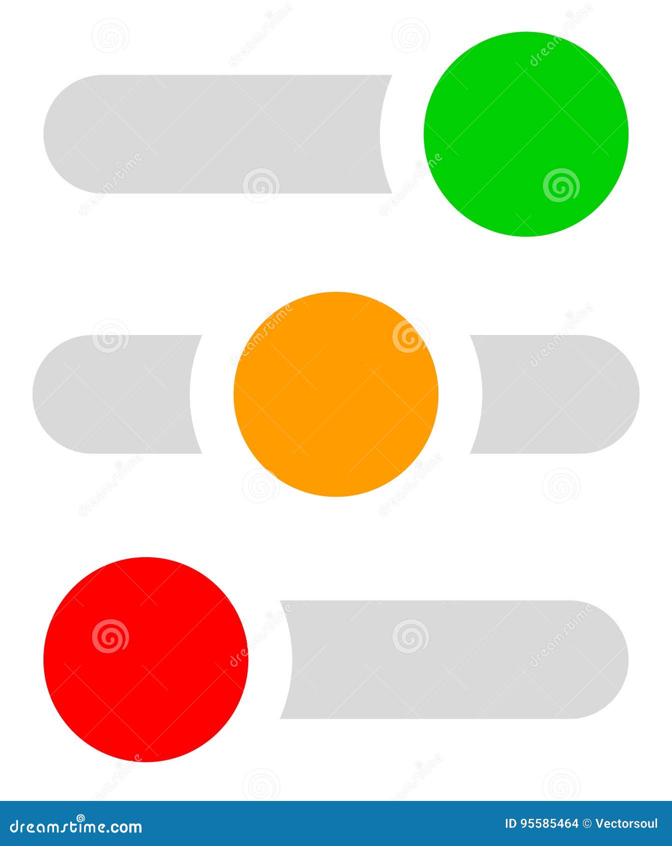 Set Of 3D Buttons Switches Regulators Cartoon Vector | CartoonDealer ...