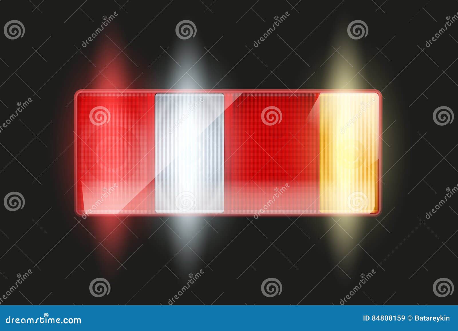 Car Logo Red Rectangle