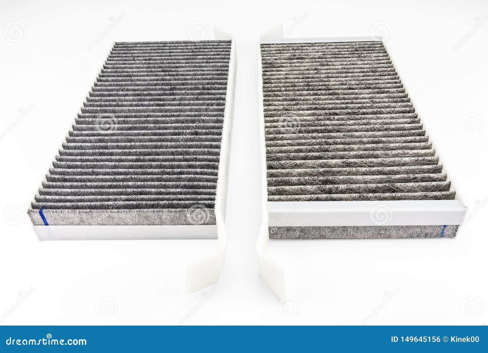 Rectangular, Carbon Cabin Filter, Isolated On White Background With ...
