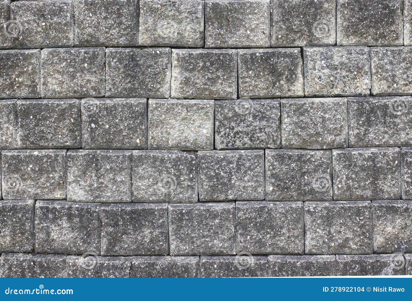 Rectangular Cement Wall Texture Background Stock Photo - Image of ...