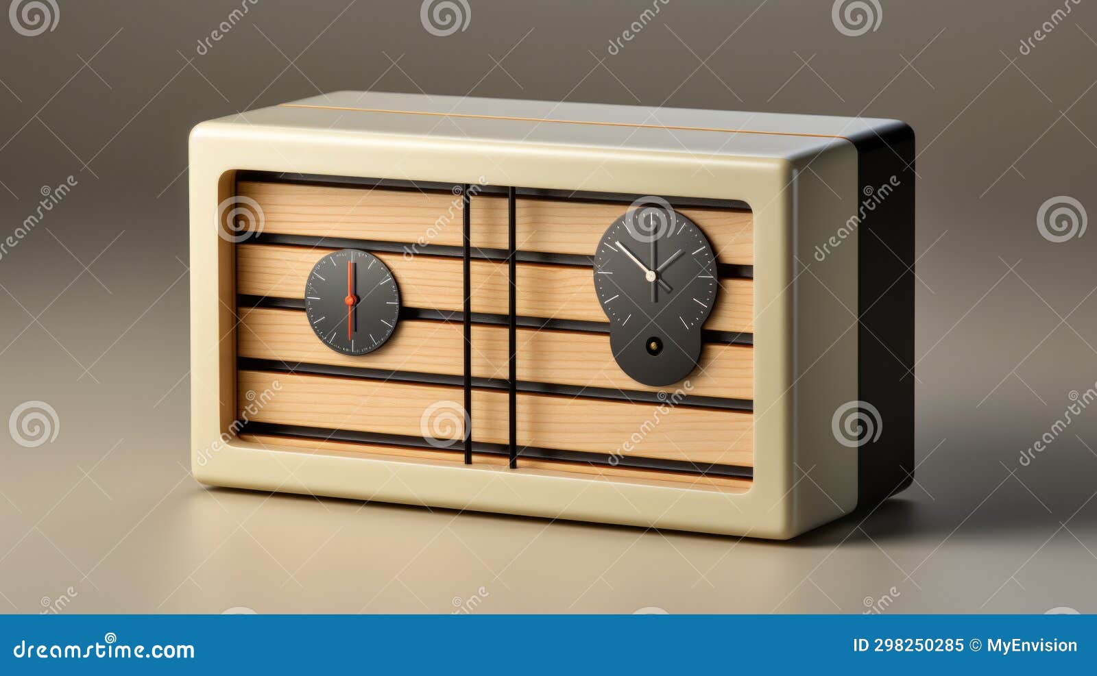 Rectangular Clock Face Without The Hands Royalty-Free Stock Photography ...
