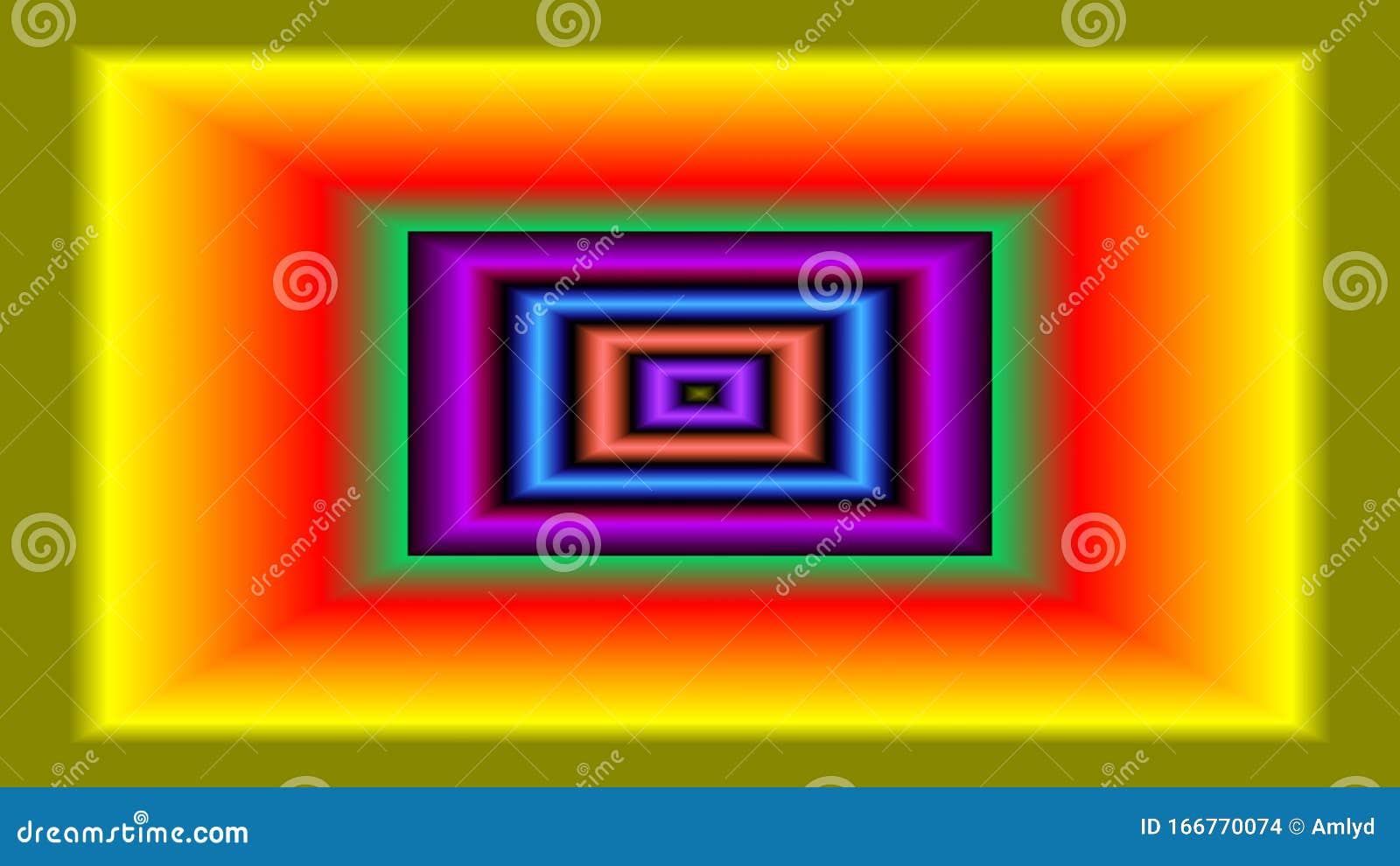 Rectangular colours stock illustration. Illustration of flower - 166770074