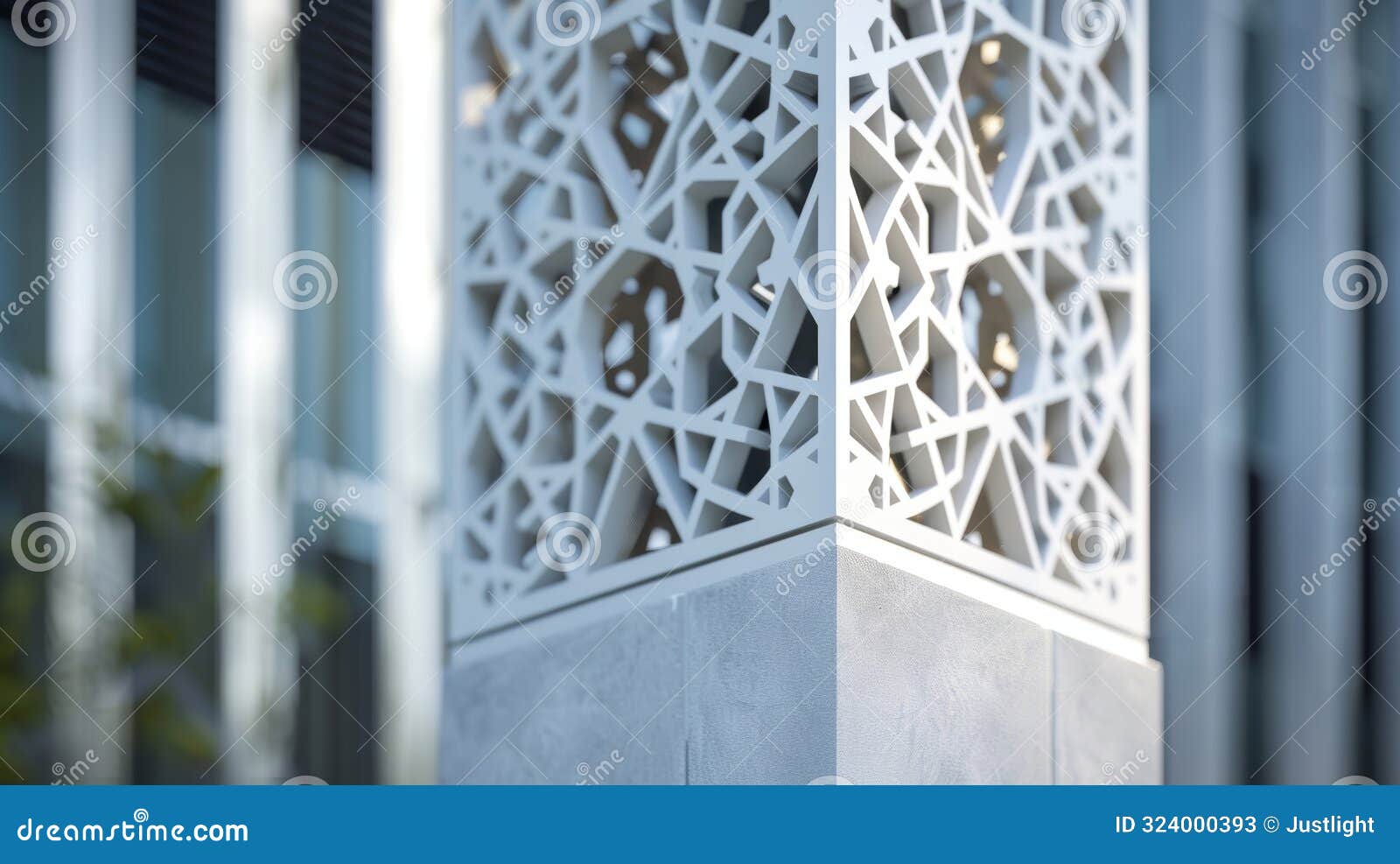 A Rectangular Column with Sharp Edges and Clean Lines Showcasing ...