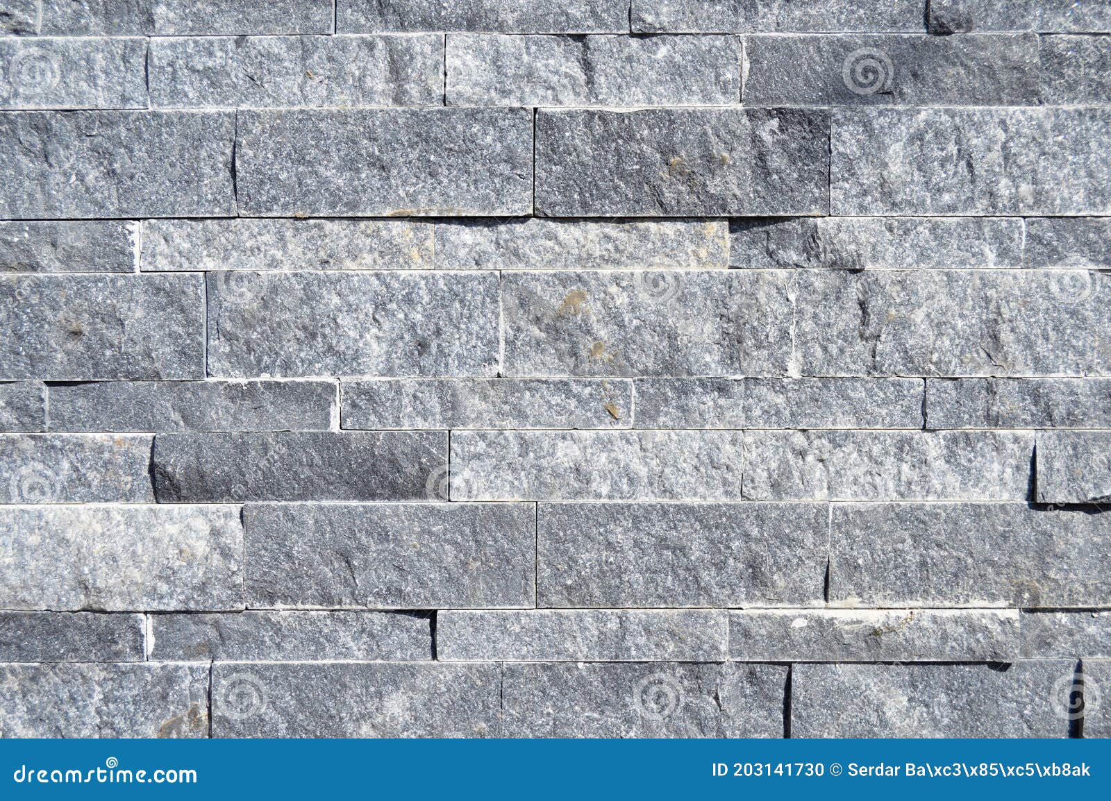 Cutting Blue Marble Wall Rectangular, Seamless Lined Up Stock Photo ...