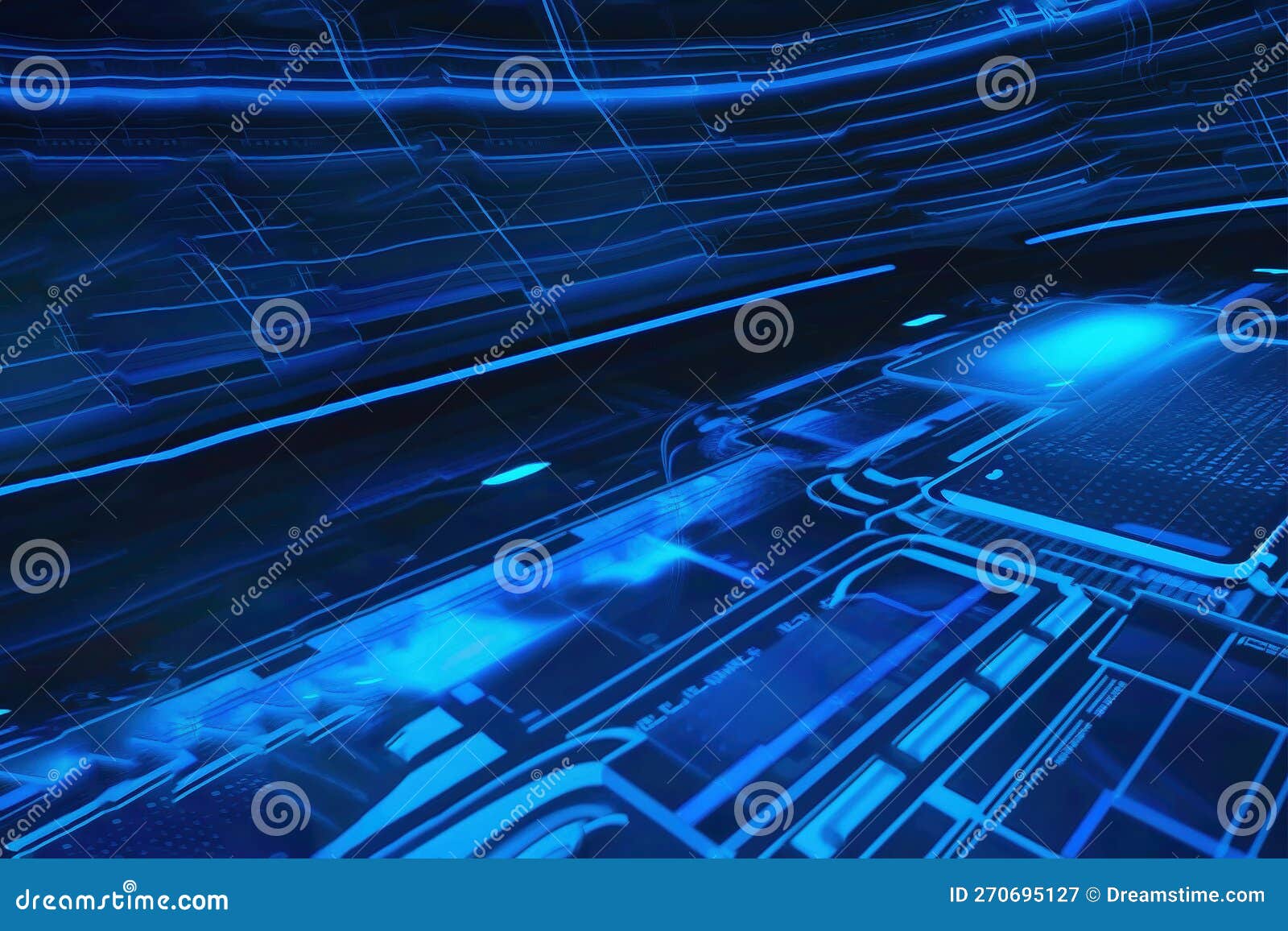 Rectangular Data Tonnel. The Concept Of Machine Learning And The ...