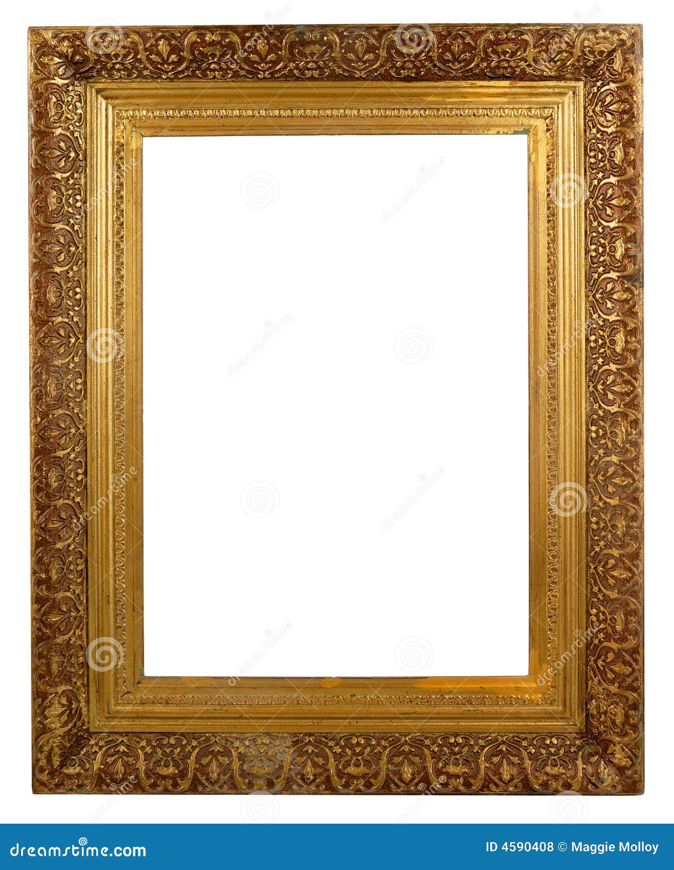 Rectangular Decorative Picture Frame Stock Photo - Image of decorative ...