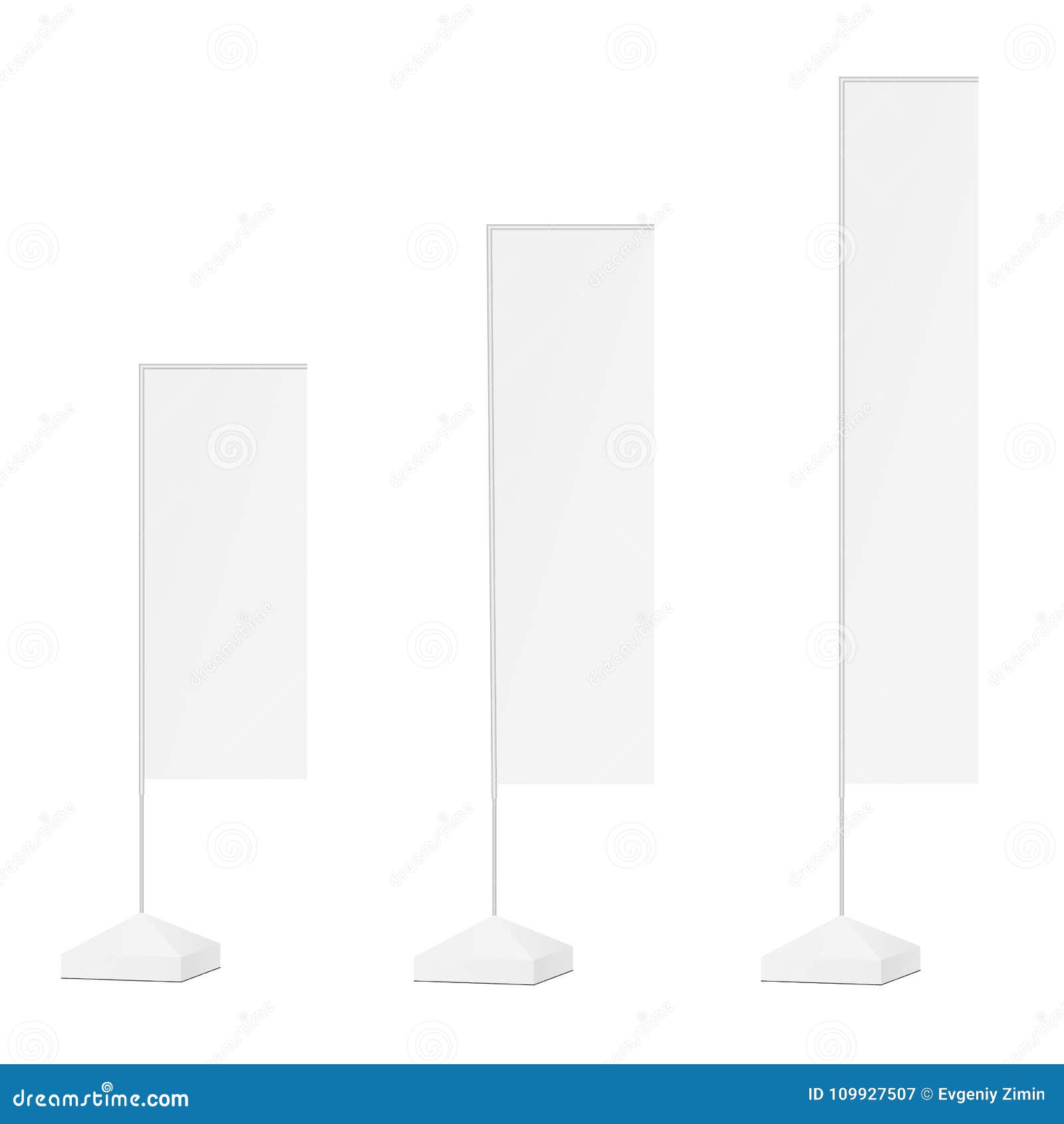 Rectangular Flags Cartoon Vector | CartoonDealer.com #24591023